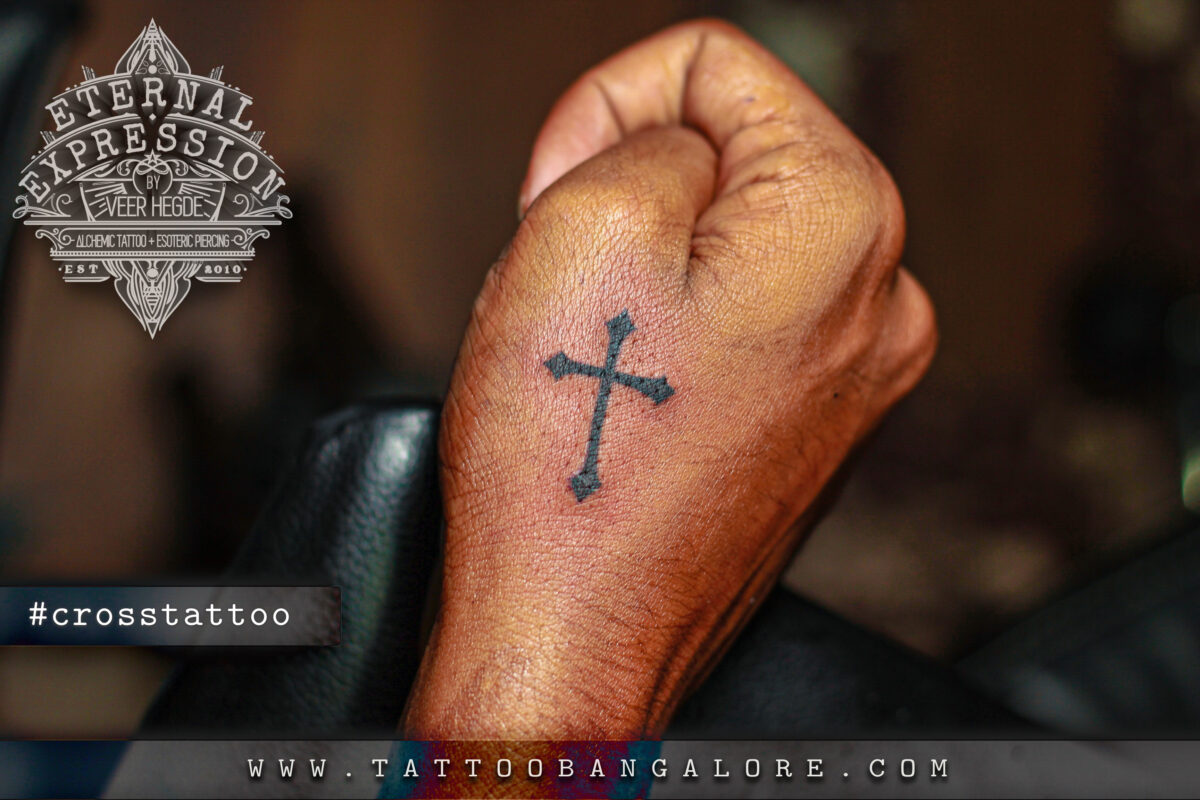 Holy Trinity Cross Tattoo